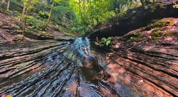 Devils Bathtub: Spectacular Hike in Virginia - Luggage and Lipstick